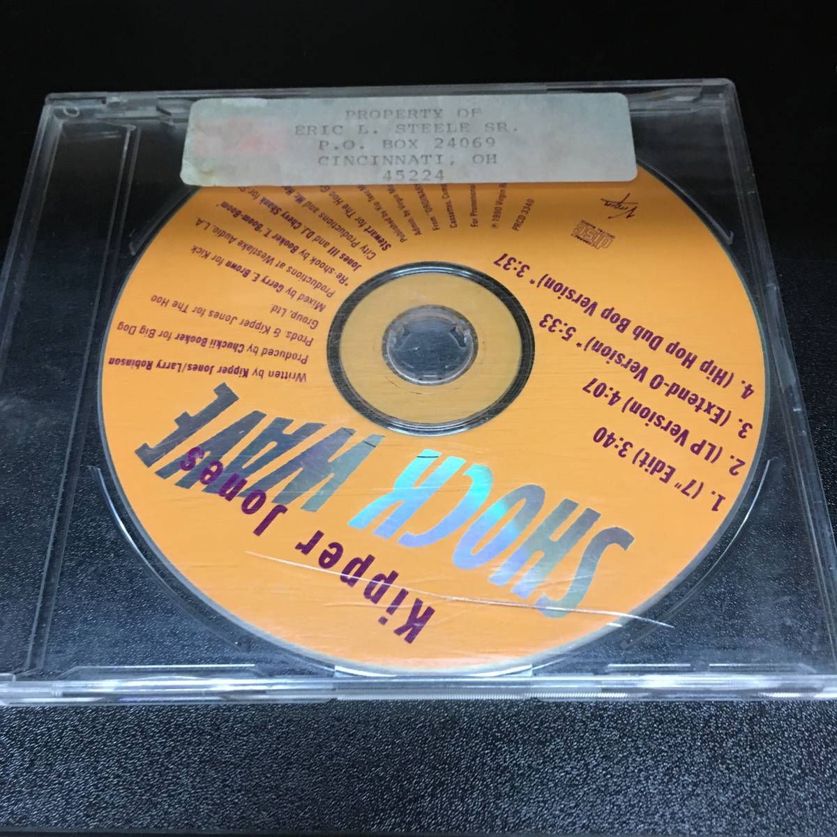 POPS KIPPER JONES - SHOCK WAVE シングル 4 SONGS PROMO 90'S 1990 品(ラップ、ヒップ ...
