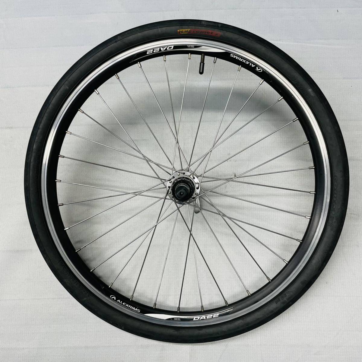 20インチ 451 リアホイール ALEXRIMS DA22 SHIMANO 105 FH-5600 10速対応 ミニベロ 後輪(ホイール（完 ...