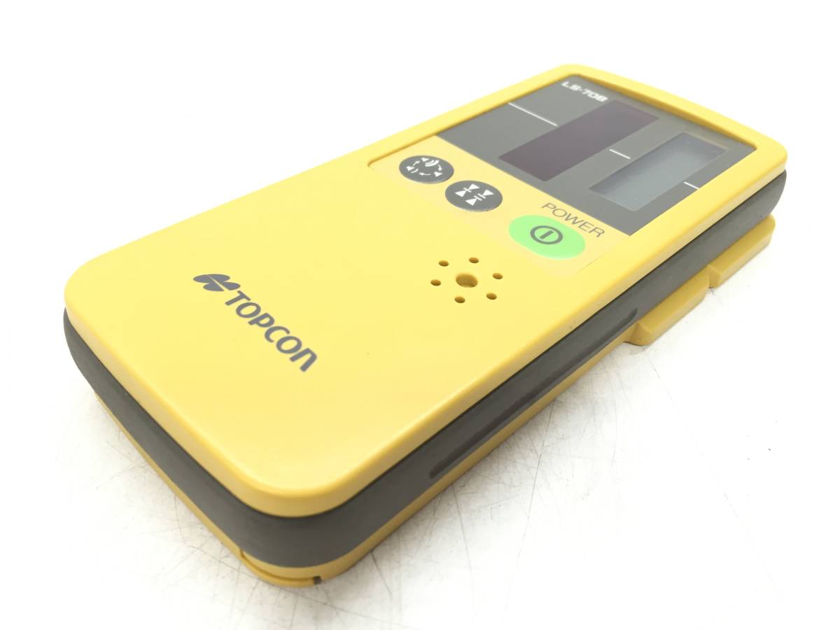10373688 通電確認 TOPCON トプコン LS-70B レーザーレベル 受光器 ホルダーセット 管 a0703-3(光学測定器 ...