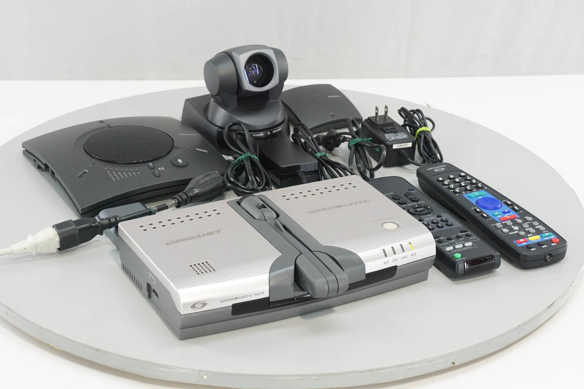 DW セット SONY GN601-WG WARPGATE 601 テレビ会議システム CHAT150 EVI-D100 860-156-230L AD-USB23HD ACアダプタ ...