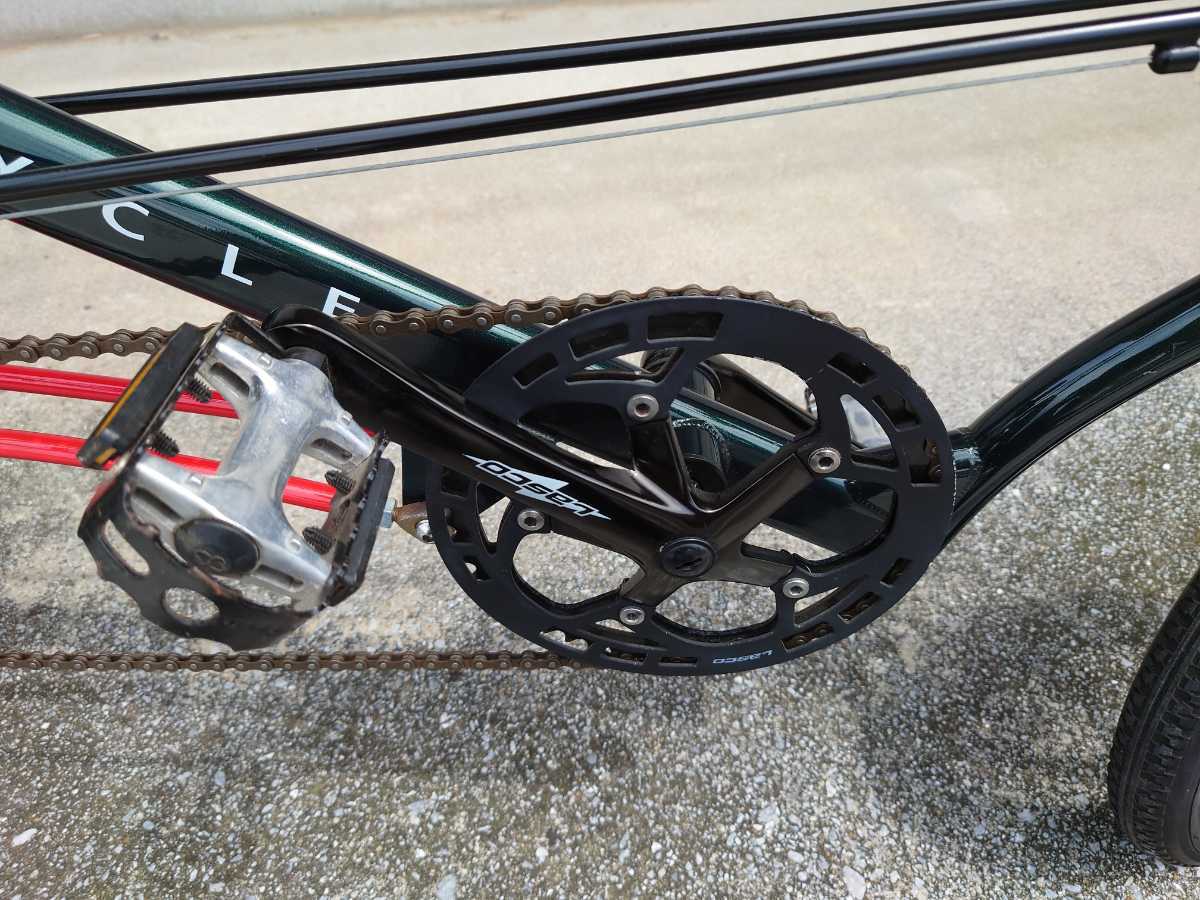 福岡発 17BICYCLE S17 ダークグリーン セミリカンベント リカンベント 6段変速 近隣配送可(24インチ～)｜売買された ...