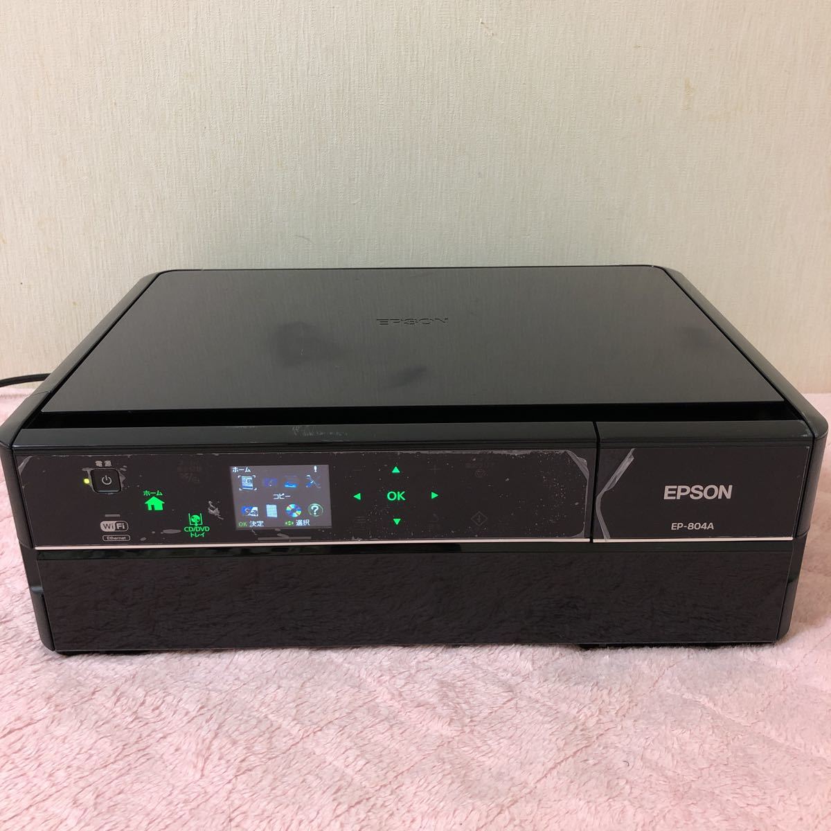 EPSON エプソン インクジェット複合機 Colorio EP-804A ジャンク(エプソン)｜売買されたオークション情報、yahooの商品情報をアーカイブ公開 - オークファン ...