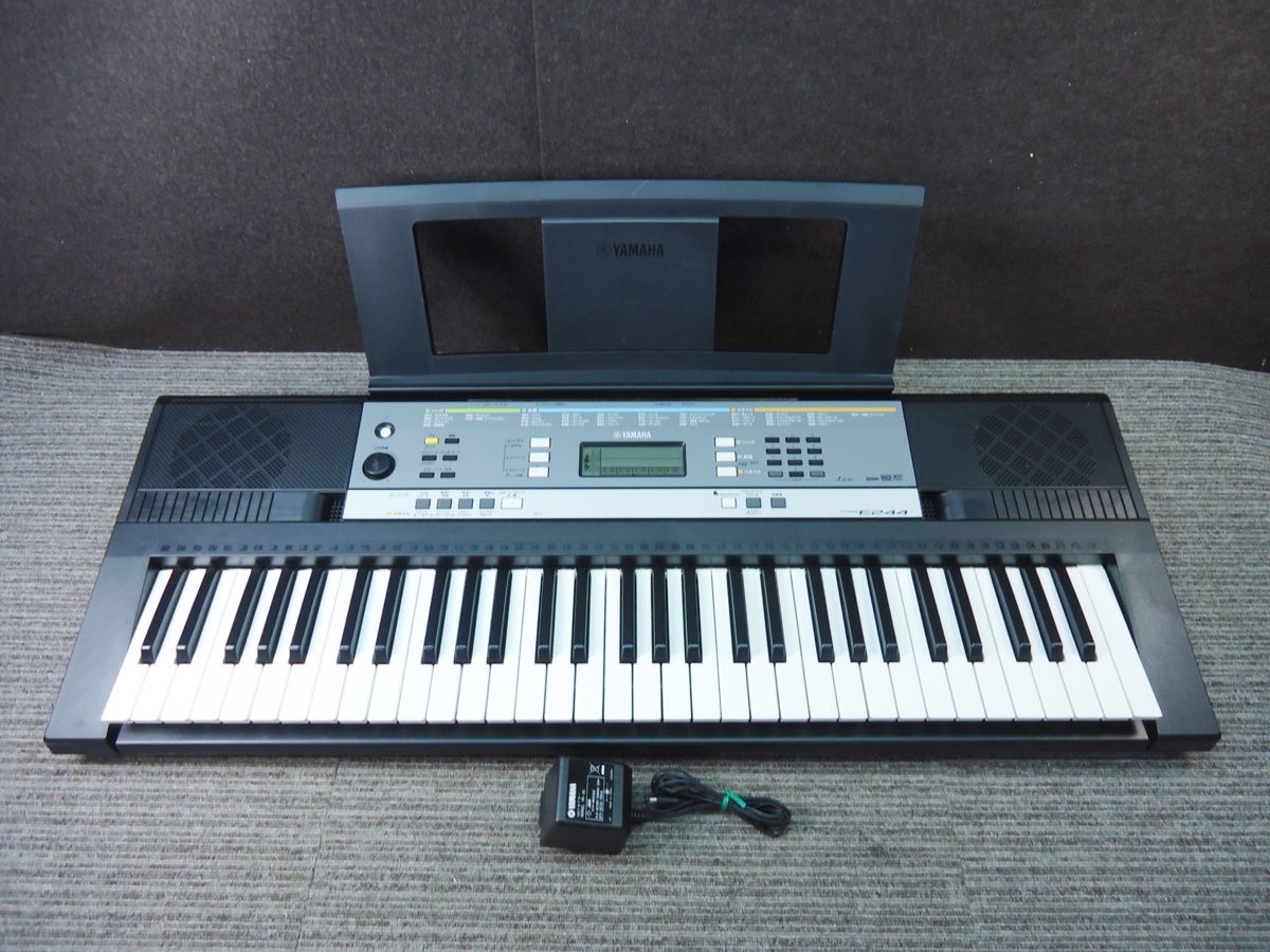 き8-150 YAMAHA ヤマハ PORTATONE PSR-E244 電子キーボード 61鍵(ヤマハ)｜売買されたオークション情報、yahooの商品情報をアーカイブ公開 - オークファン ...