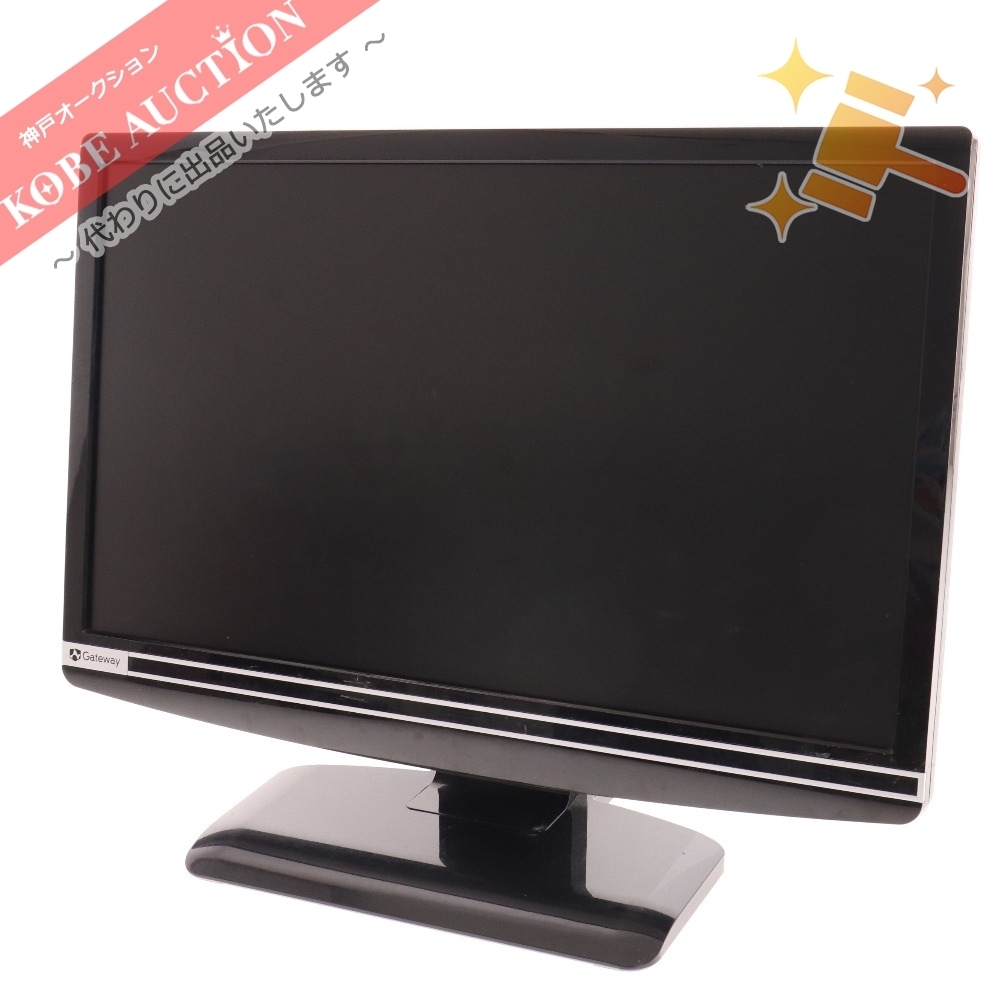 Gateway ゲートウェイ ワイドモニター HX2000 LCDモニター 液晶 モニター 20インチ パソコン周辺機器 ブラック 通電確認 ...