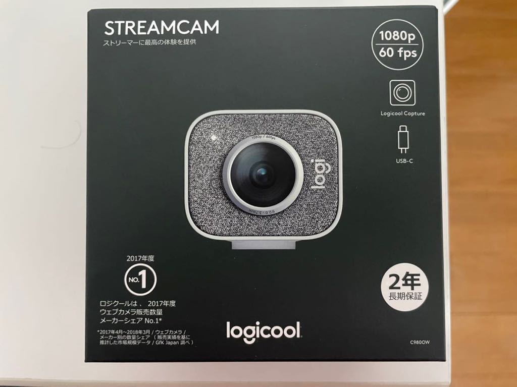 logicool STREAMCAM C980 1080p 60fps ホワイト ストリーミングウェブカム WEBカメラ(30万画素～)｜売買 ...