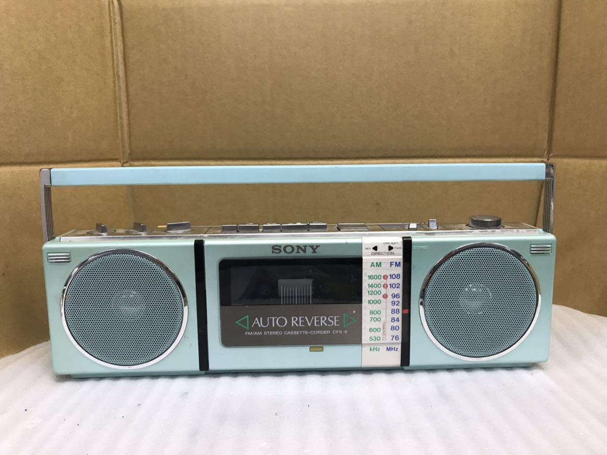 X026/SONY ソニー CFS-9 ラジオカセットレコーダー ジャンク(ラジカセ)｜売買されたオークション情報、yahooの商品情報を ...