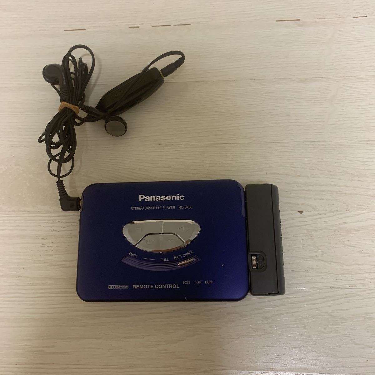 Panasonic カセットプレーヤー RQ-SX35 通電ジャンク(録音、再生)｜売買されたオークション情報、yahooの商品情報を ...