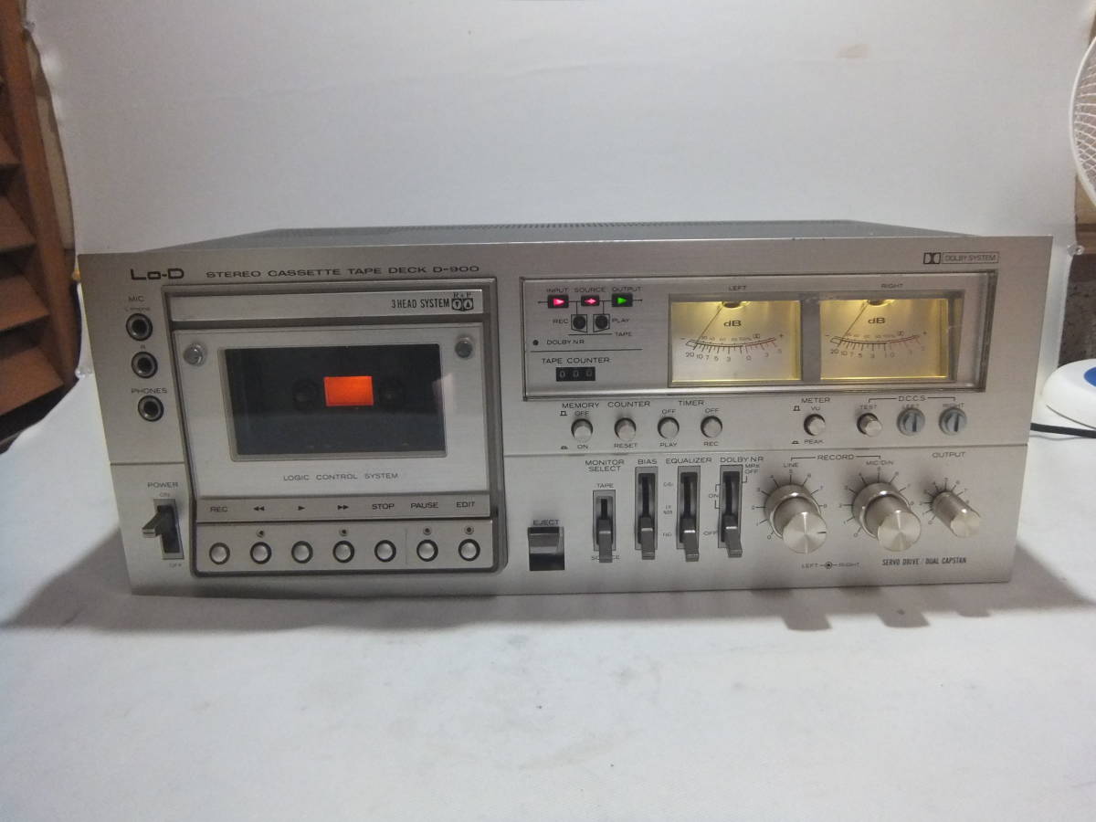 HITACHI 日立 Lo-D D-900 STEREO CASSETTE DECK カセットデッキ(一般)｜売買されたオークション情報 ...