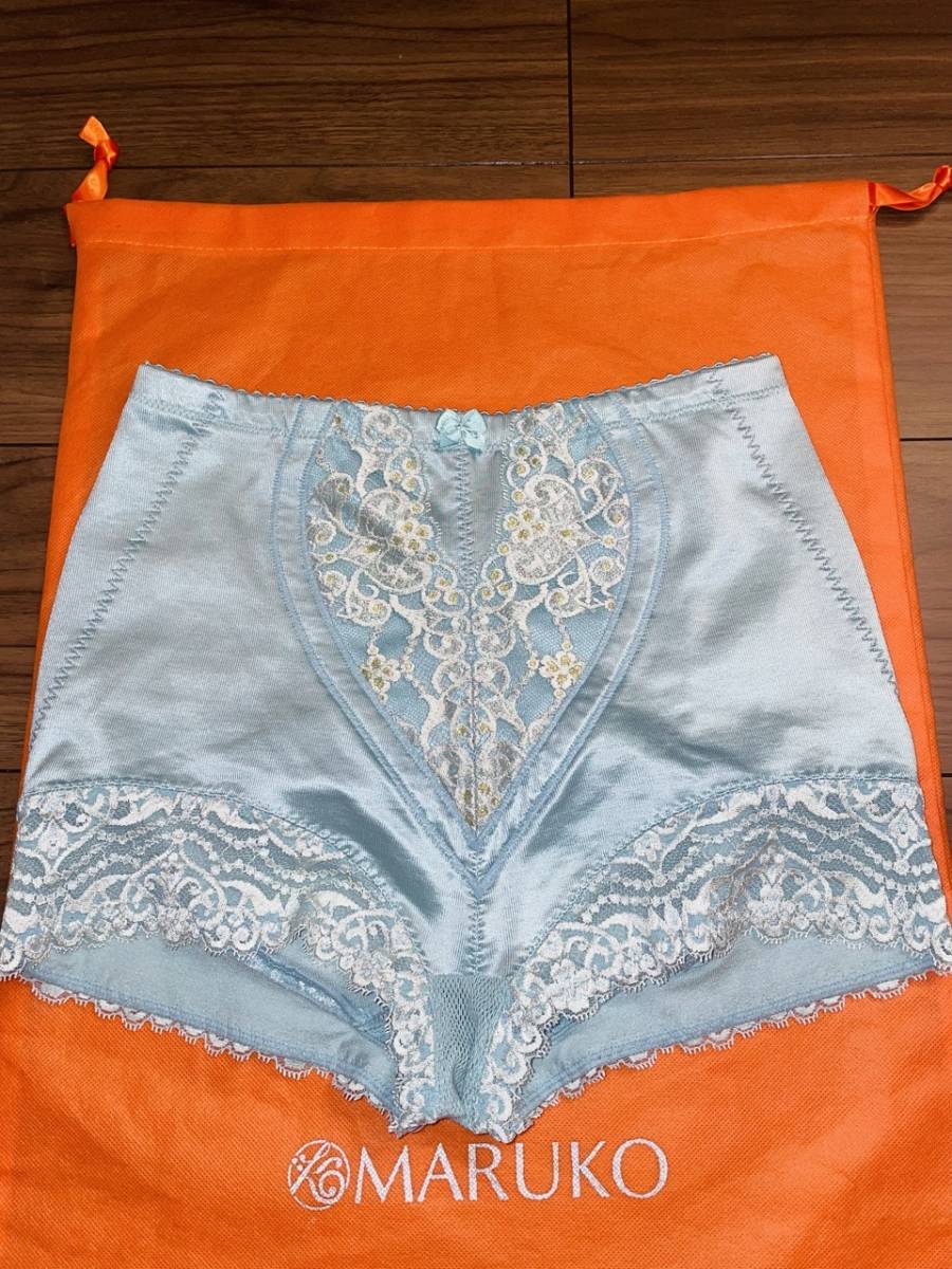 マルコ MARUKO エクリナ ショートガードル EL76 水色 オーダーメイド 補正下着 大きいサイズ ホームクリーニング済み(XLサイズ以上)｜売買されたオークション情報、yahooの商品 ...