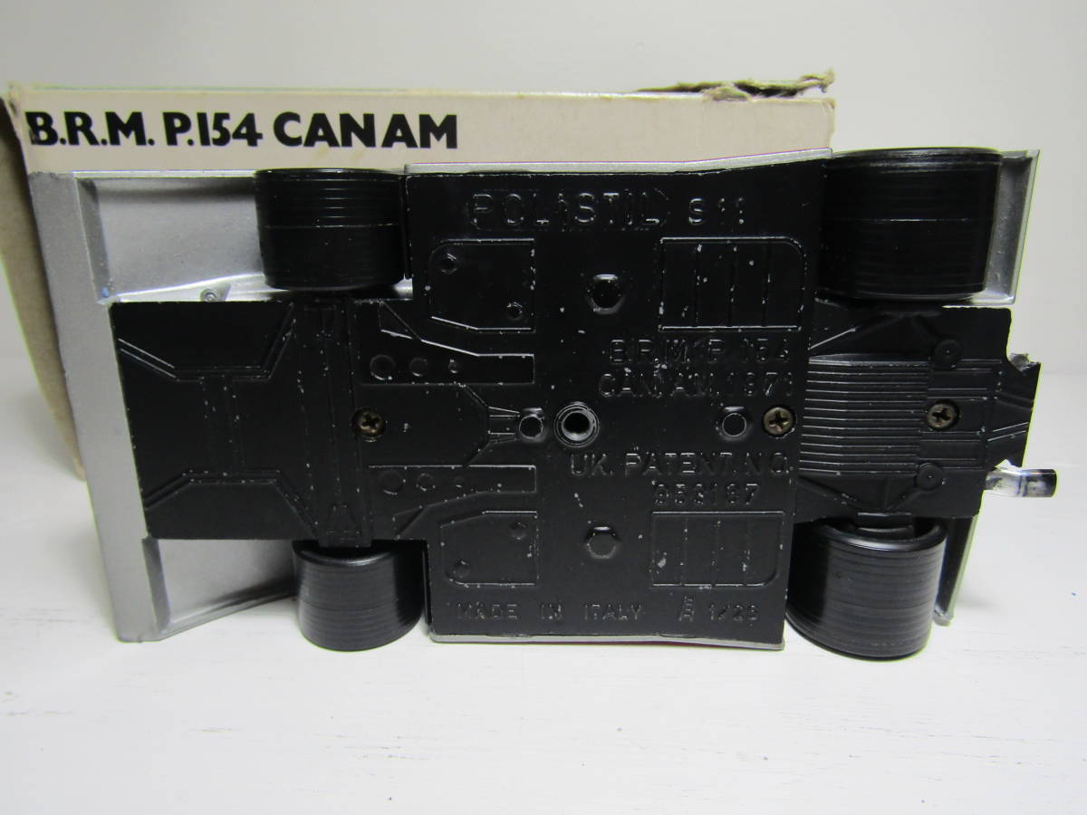 BRM P154 CANAM カンナム 1/26 UK PATENT No 953187 ヴィンテージ Polistil Made in ...