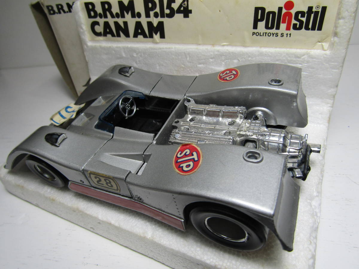 BRM P154 CANAM カンナム 1/26 UK PATENT No 953187 ヴィンテージ Polistil Made in ...
