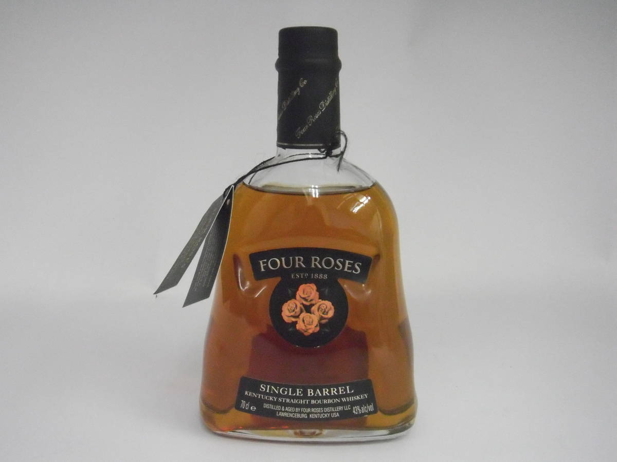 1円 FOR ROSES 1888 SINGLE BARREL RESERVE フォアローゼス シングルバレル 未開栓 700ml 43 ...