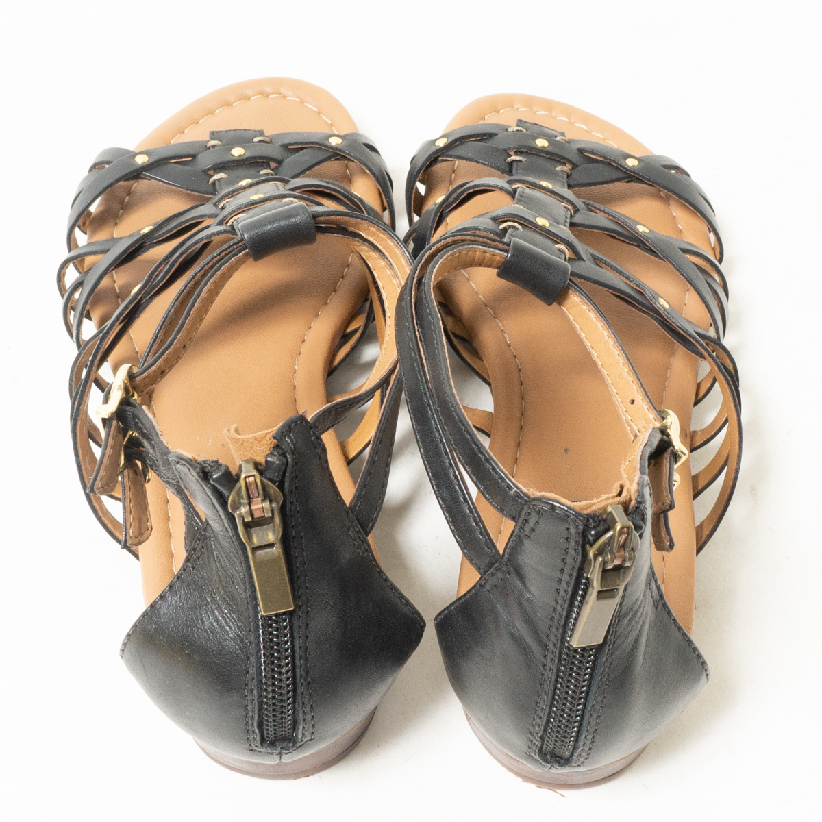 clarks artisan クラークス アルチザン Viveca Rome 26106010 フラットサンダル レザーサンダル ブラック ...