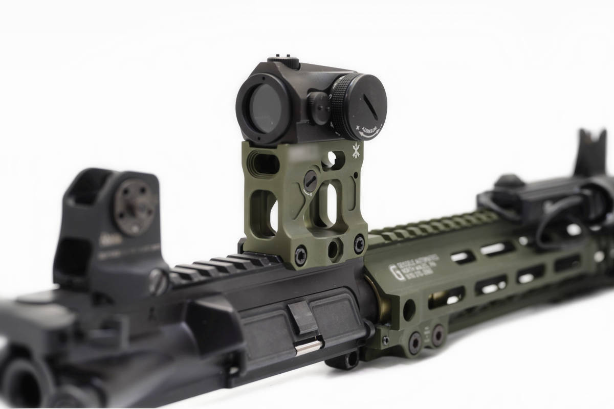 UNITYタイプ FAST T1 T2用 ハイマウント OD AIMPOINT VORTEX HOLOSUN ドットサイト MK4 MK8 ...