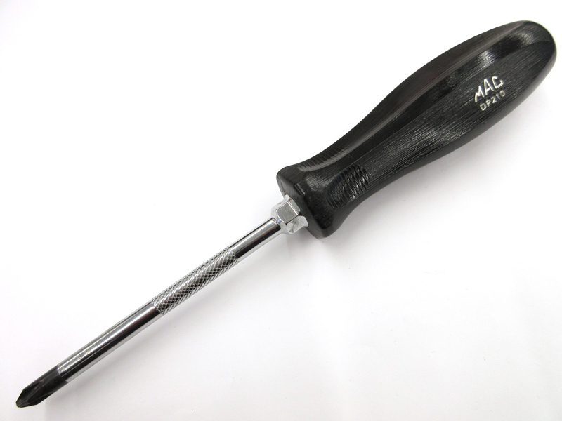 MAC TOOLS マックツールズ No.2 プラスドライバー DP210 ペンタグリップ 黒 ブラック 21-211004(プラスドライバー)｜売買されたオークション情報、yahooの商品 ...
