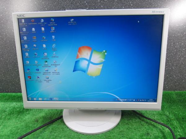 19インチ 液晶ディスプレイ NEC AS191WM-C 正常 み 複数 2台ま 同梱可能(19インチ～)｜売買されたオークション情報 ...