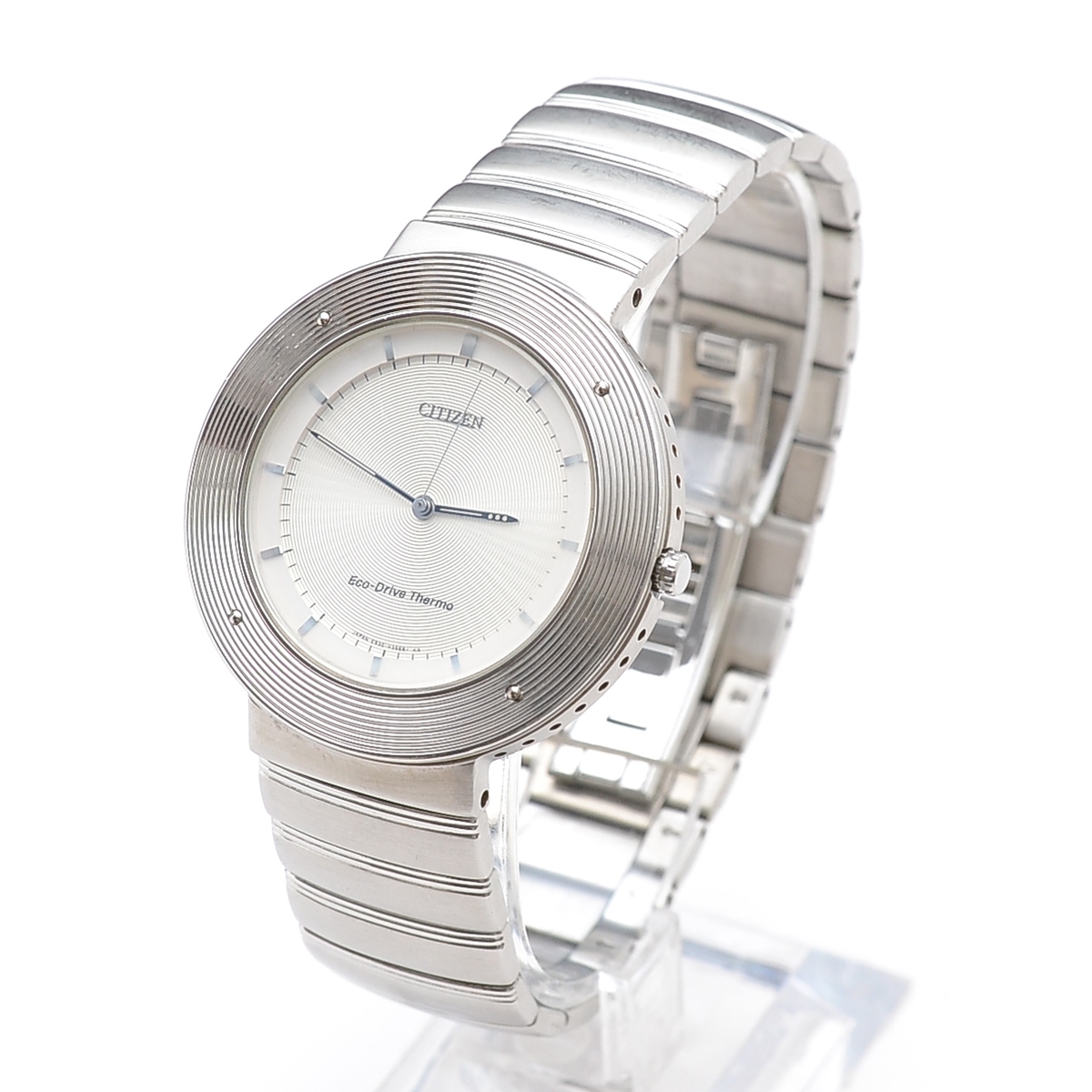 414432 ジャンク CITIZEN シチズン エコドライブサーモ腕時計 Eco-Drive Thermo E930-H23087 サイズ ...