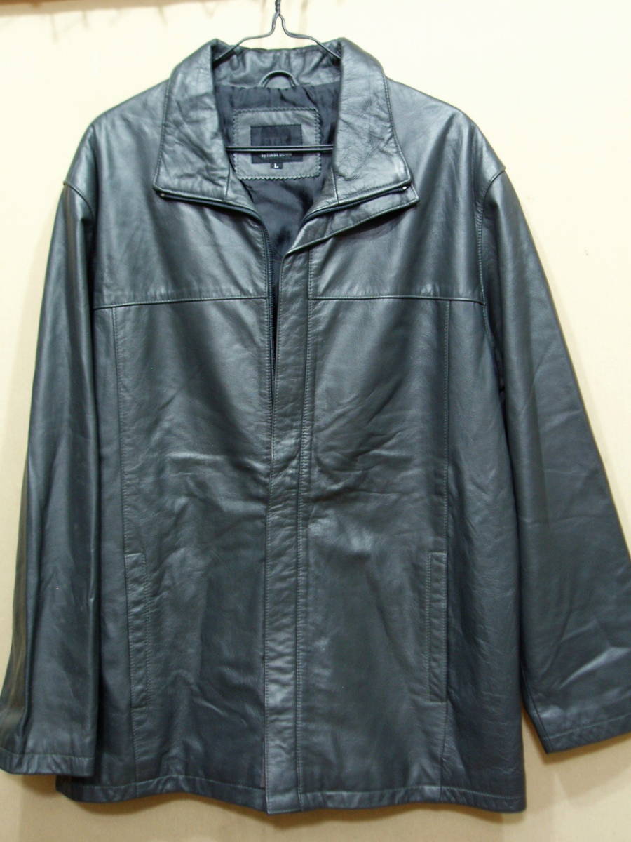 M28474 BXBK First Down 牛レザー フィールドコート(Lサイズ)｜売買されたオークション情報、yahooの商品情報を ...