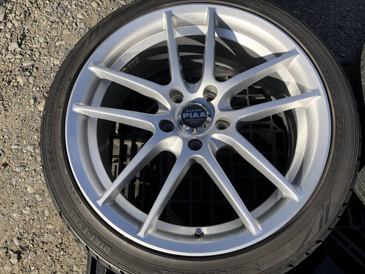 希少！ PIAA SUPER ROZZA タイヤホイールセット 18インチ 7.5J PCD114.3｜タイヤ・ホイールセット