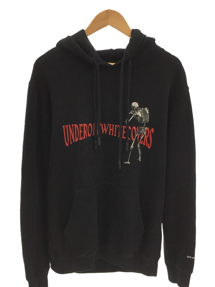 OFF-WHITE SKELETON RVRS HOODIE/スケルトンフーディ/パーカー/M/コットン/BLK(Mサイズ)｜売買された ...