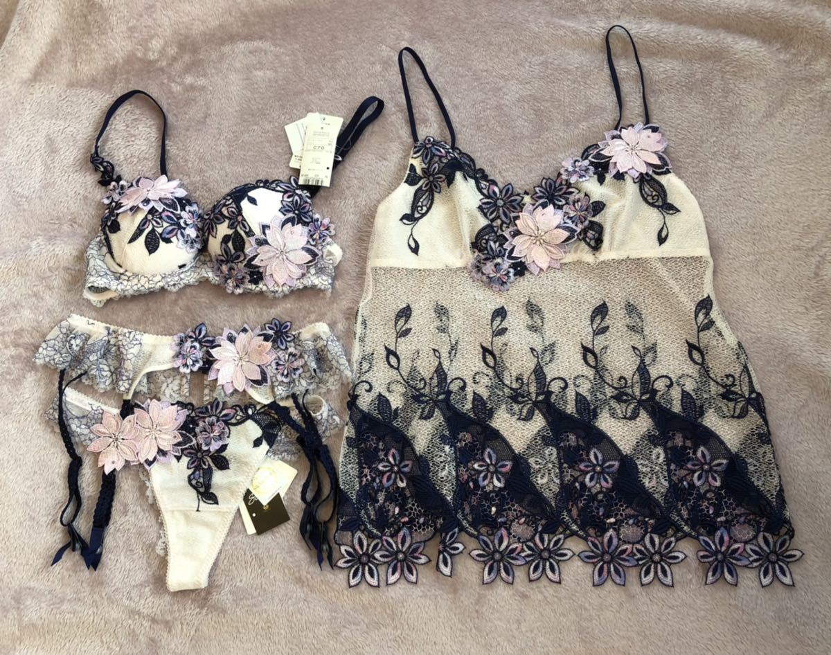 ワコール サルート 24g 4点セット c70 ソングキャミガーターM(70)｜売買されたオークション情報、yahooの商品情報をアーカイブ公開 - オークファン（aucfan.com）