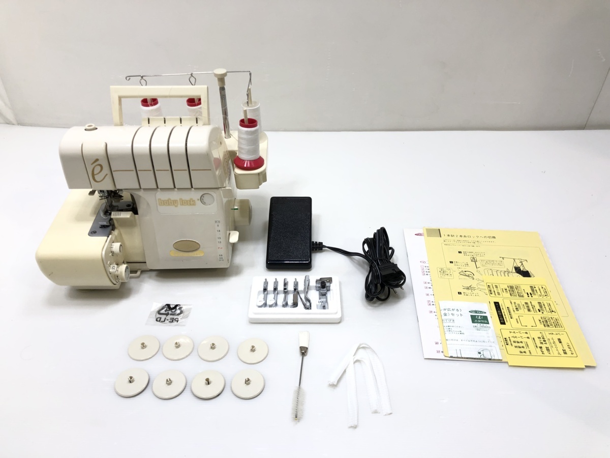 baby lock ベビーロック 糸取物語 BLE1AT imagine イマジン ミシン ロックミシン 1100220MA(本体)｜売買され ...
