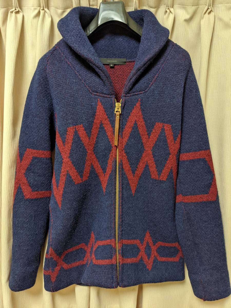 BACKBONE バックボーン ジャガードニットカウチンセーター カーディガン win&sons BLACKTOP MOTORCYCLE ブラックトップモーターサイクル(バックボーン)｜売買さ ...