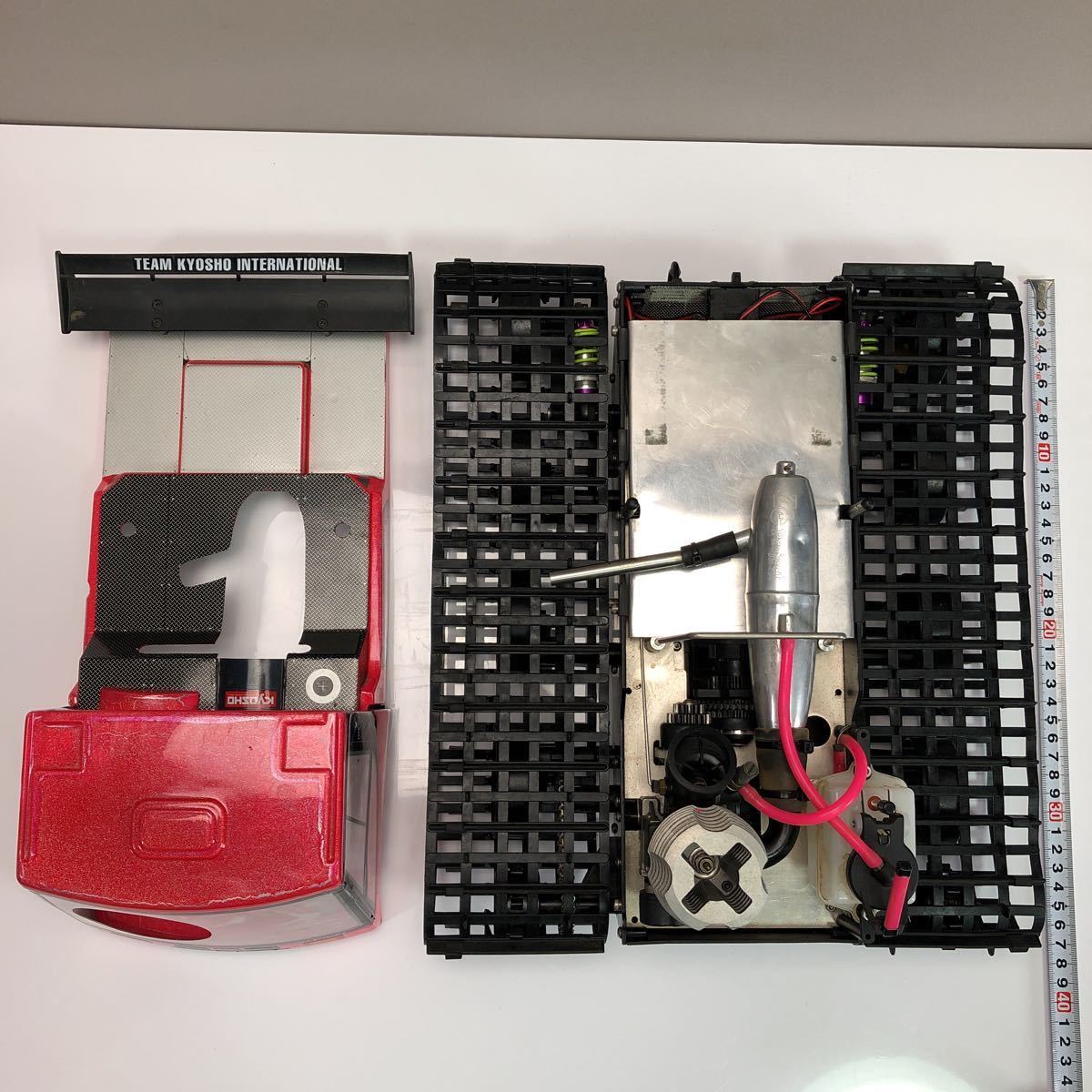 売切 1円スタート 京商 KYOSHO 1/12 ブリザード BLIZZARD DF-300 GP バージョン カスタム GS11R エンジン ロトスターター ラジコン 絶版(組立キット ...