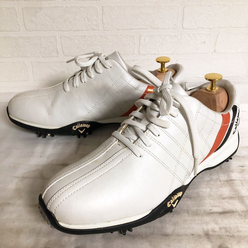 2323 Callaway URBAN ELV キャロウェイ ゴルフシューズ 25 メンズ ホワイト オレンジ ブラック GOLF(25.0cm)｜売買されたオークション情報、yahooの商品 ...