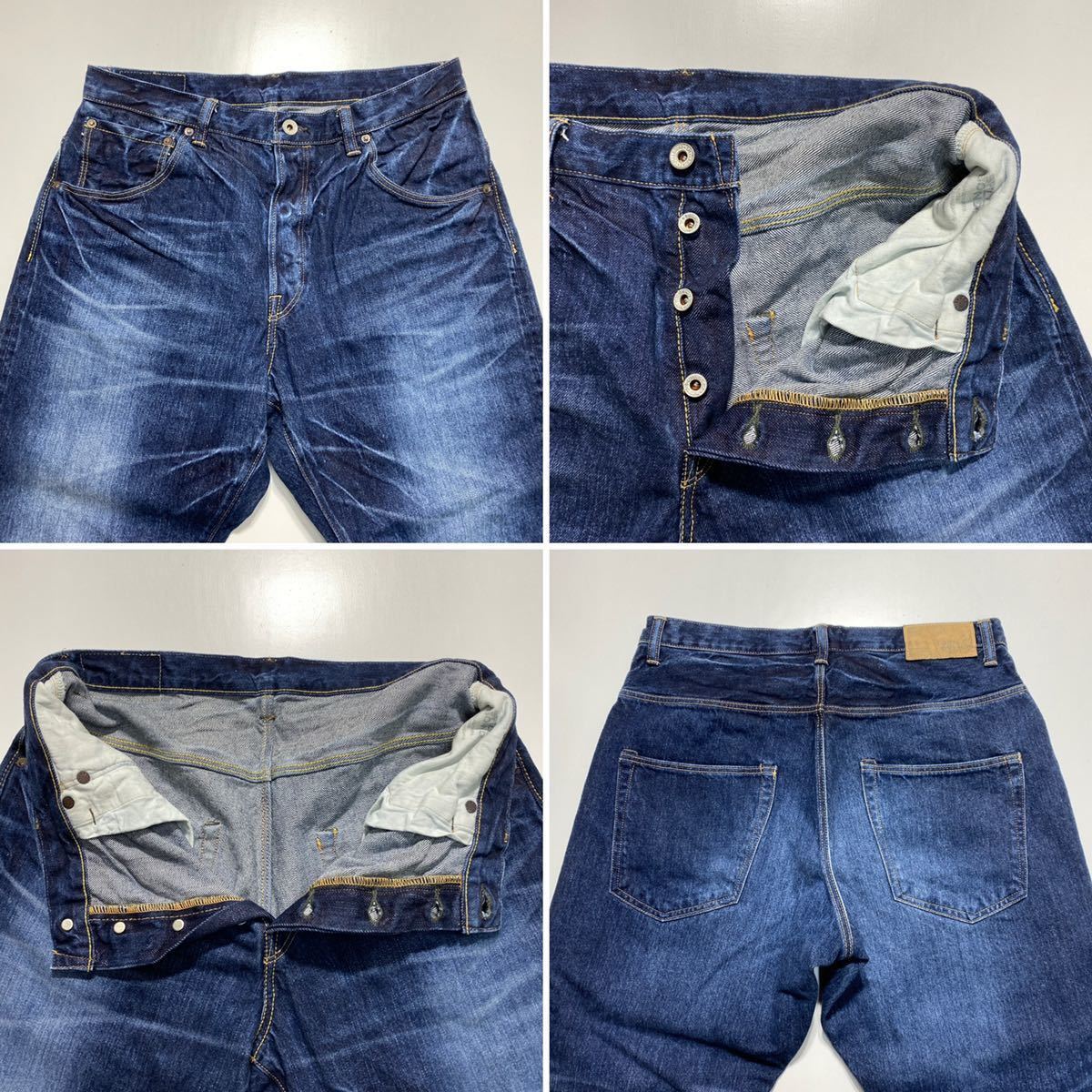 32 Spell Bound DOMINGO Denim Pants スペルバウンド ドミンゴ デニム パンツ 加工 ジーンズ 日本製 45-285B 255(W32～)｜売買された ...