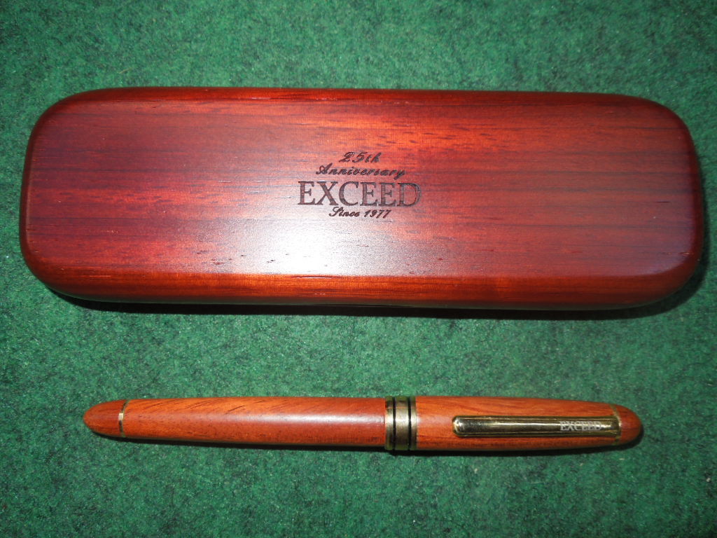 PILOT EXCEED 25th 万年筆 木製ケース入 パイロット エクシード(パイロット)｜売買されたオークション情報、yahooの商品情報をアーカイブ公開 - オークファン（aucfan ...