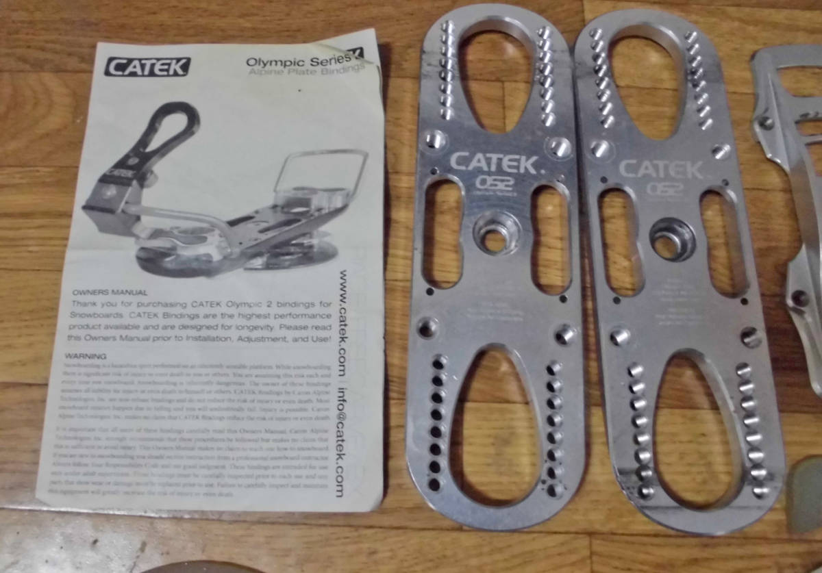 CATEK BINDING OS2 INTEC SILVER RONG アルペンボ－ド用ビンディング(レーシング)｜売買されたオークション情報 ...