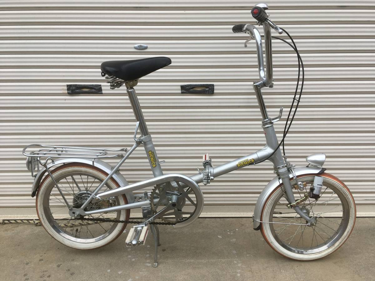 BRIDGESTONE PICNICA ブリヂストン ピクニカ 16インチ 折り畳み自転車 新古(16インチ～)｜売買されたオークション情報 ...