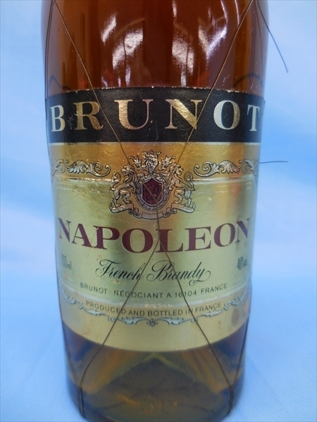 古酒 未開栓 ブランデー BRUNOT NAPOLEON ブルーノ ナポレオン 700ml 40％(その他)｜売買されたオークション情報 ...