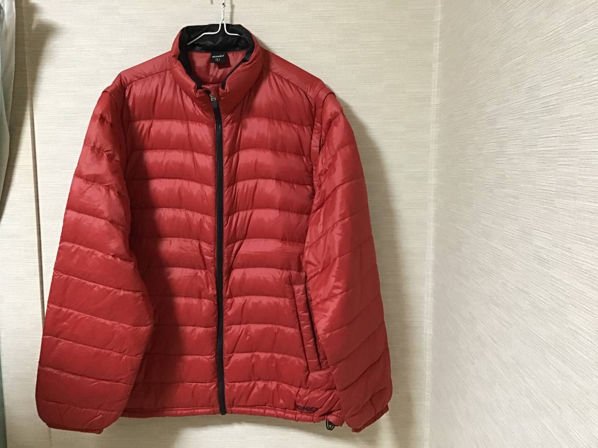 IGNIO:ダウンジャケット＆ダウンベスト:2WAY:RED：Lサイズ(Lサイズ)｜売買されたオークション情報、yahooの商品情報をアーカイブ公開 - オークファン（aucfan.com）