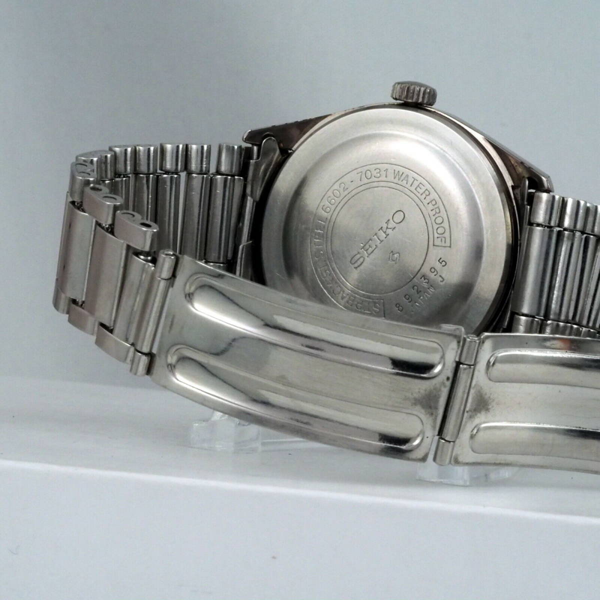 セイコー スポーツマン Seiko Sportsman Date Hand-winding 17J Ref.6602-7031 Cal.6602B Silver Dial Works $NN ...