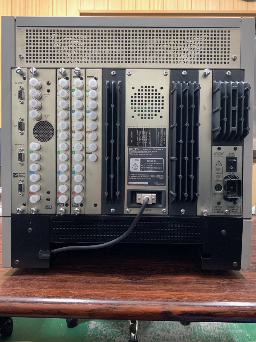 SONY BVM-D20F1J(プロ用、業務用)｜売買されたオークション情報、yahooの商品情報をアーカイブ公開 - オークファン ...