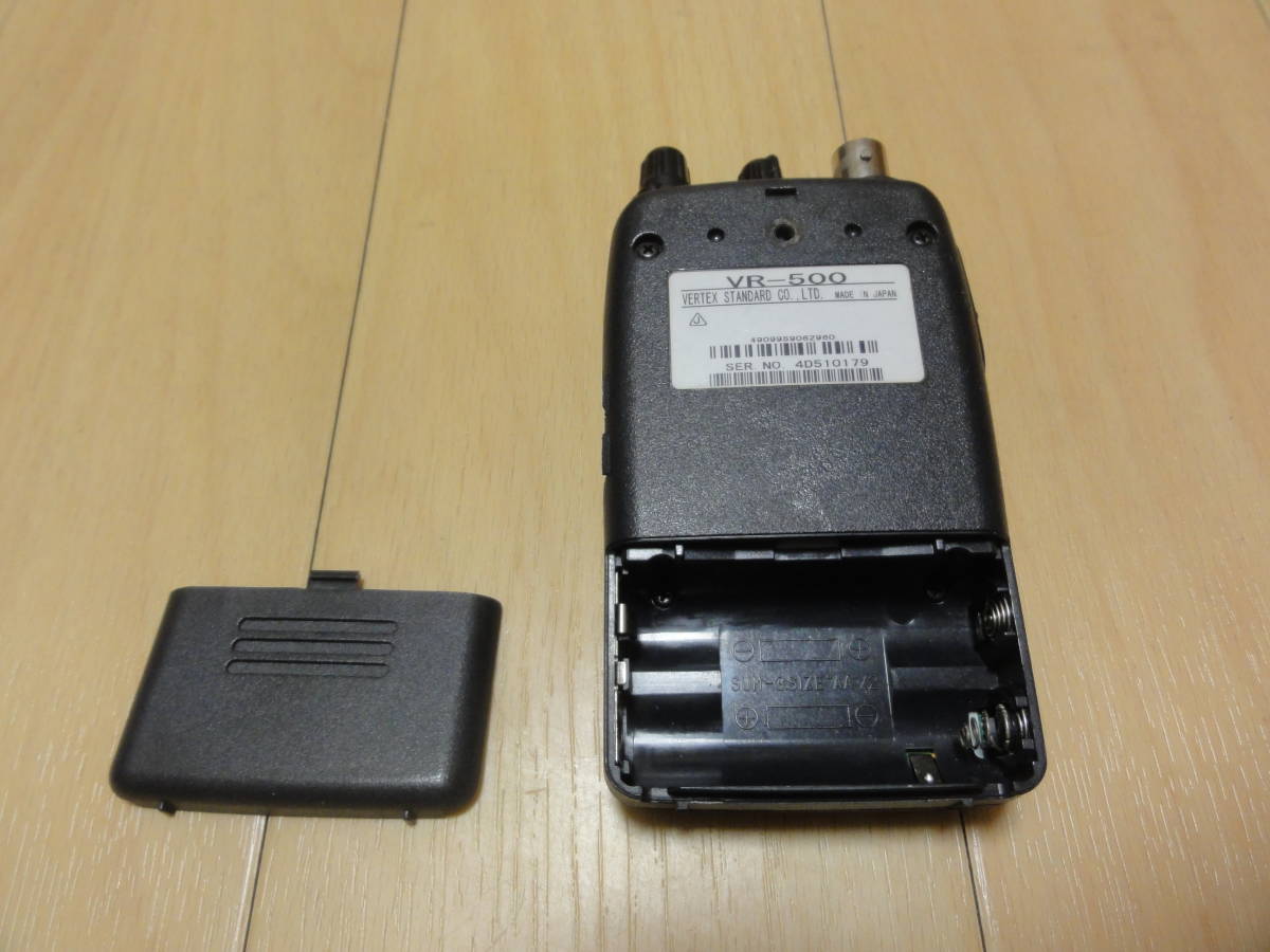 受信確認 訳あり STANDARD スタンダード 広帯域受信機 VR-500 0.1 1300Mhz オールモード(受信機)｜売買された ...