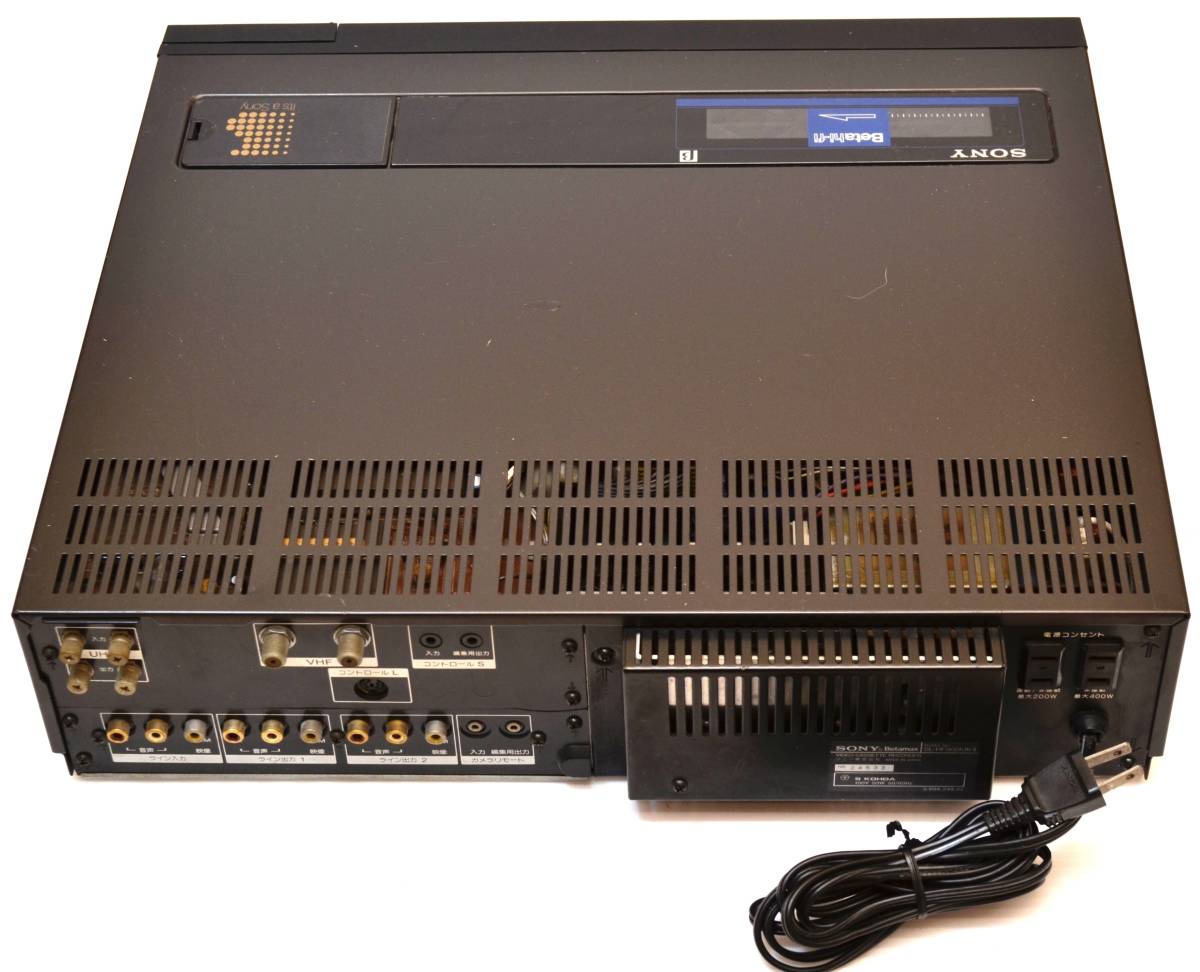 整備済 動作 SONY ソニー SL-HF900 MKⅡ Hi-Band Betamax BETA Hi-Fi ベータ β VIDEO ...