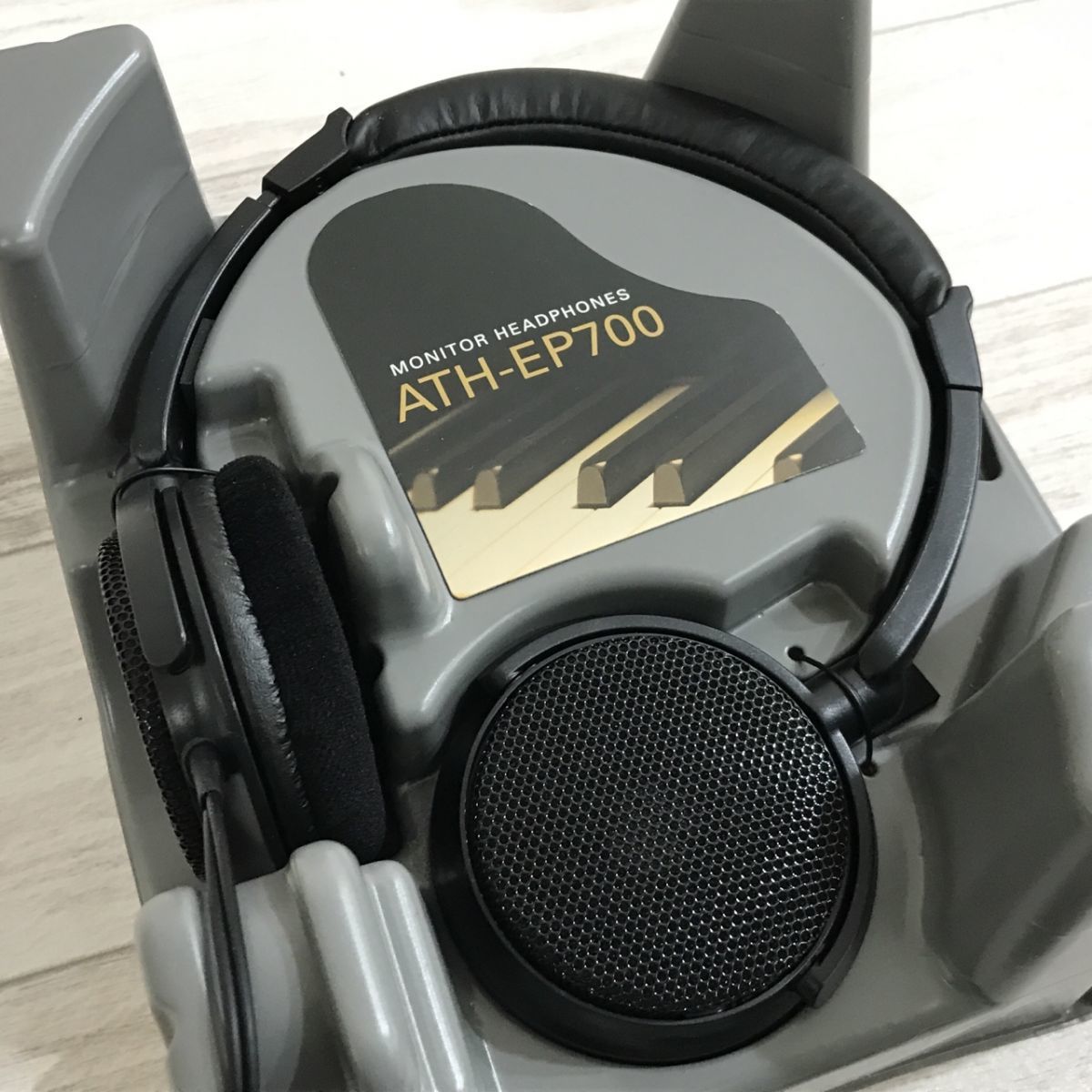 audio-technica オーディオテクニカ ATH-EP700 BK 島村楽器限定カラー モニターヘッドホン P0209(オーディオ ...