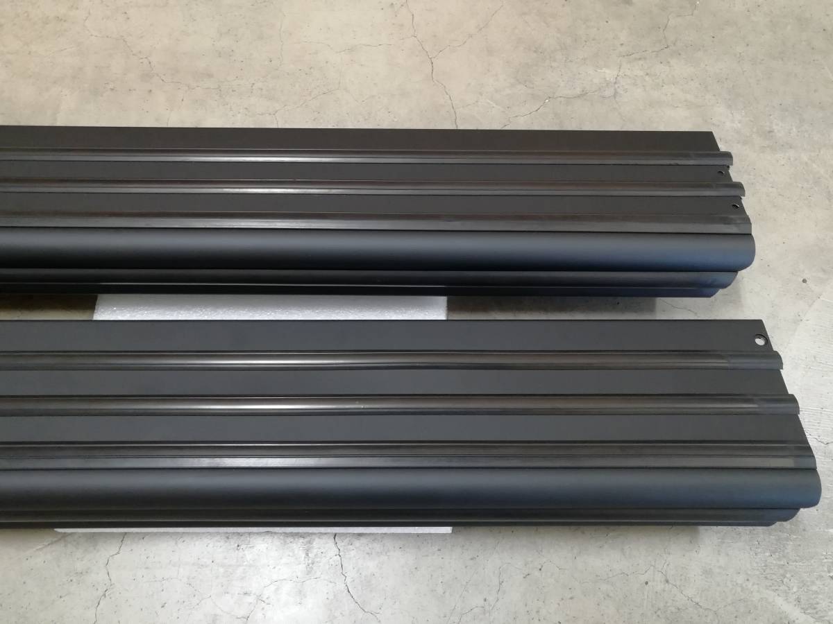 Gクラス W463 純正 ロング ランニングボード サイドステップ 左右 ベンツ マットブラック 粉体塗装 パウダーコート ゲレンデ(サイド ...
