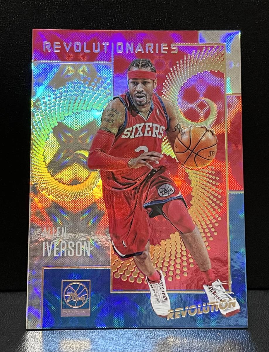 Allen Iverson 2017-18 Panini Revolution Revolutionaries Galactic ...
