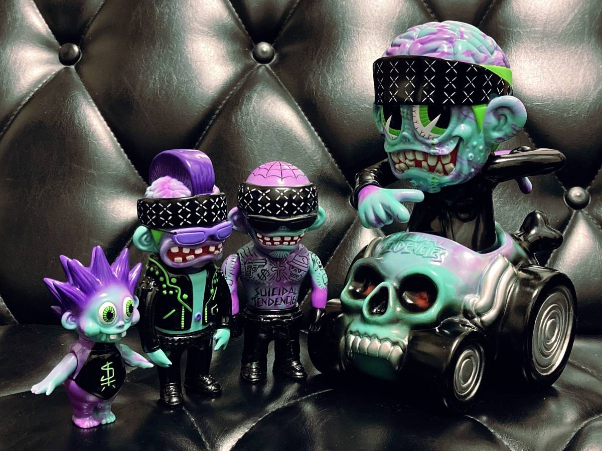 BlackBook Toy “Devil Marbled” HELL RIDE PUNK ROCK BABY El Loco SKUM ...
