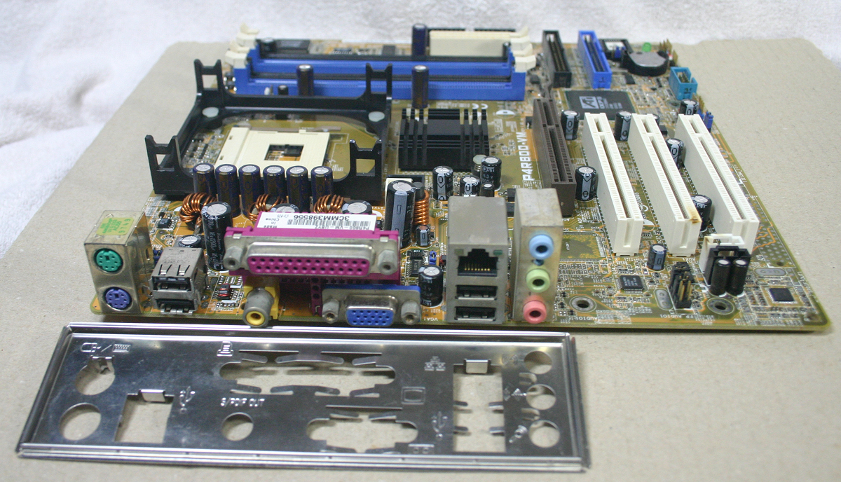 ASUS P4R800-VM Micro-ATX Socket478 ATI RADEON 9100 IGP+IXP200(ASUSTeK ...