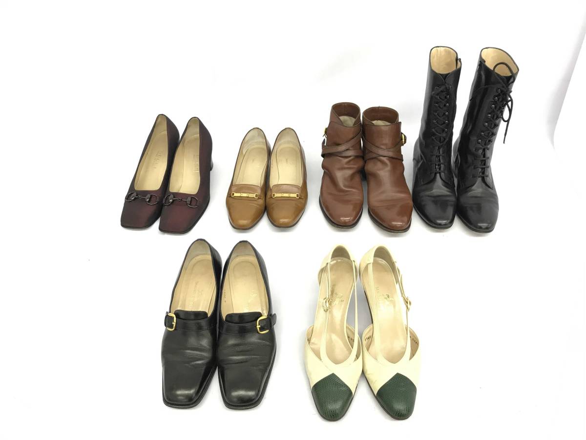 1円 難あり含む タニノクリスチー グッチ レディース ローファー パンプス 等 ブーツ 計6点セット HA452(ブーツ)｜売買された ...