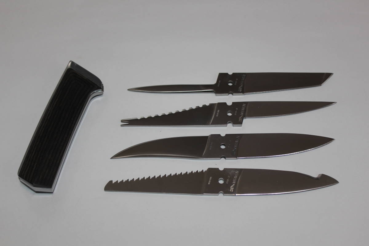レア 1986年 プロトタイプ ROBERT WRENCH WRAVEN 関市 Seki JAPAN 440 ステンレススチール SOG ...