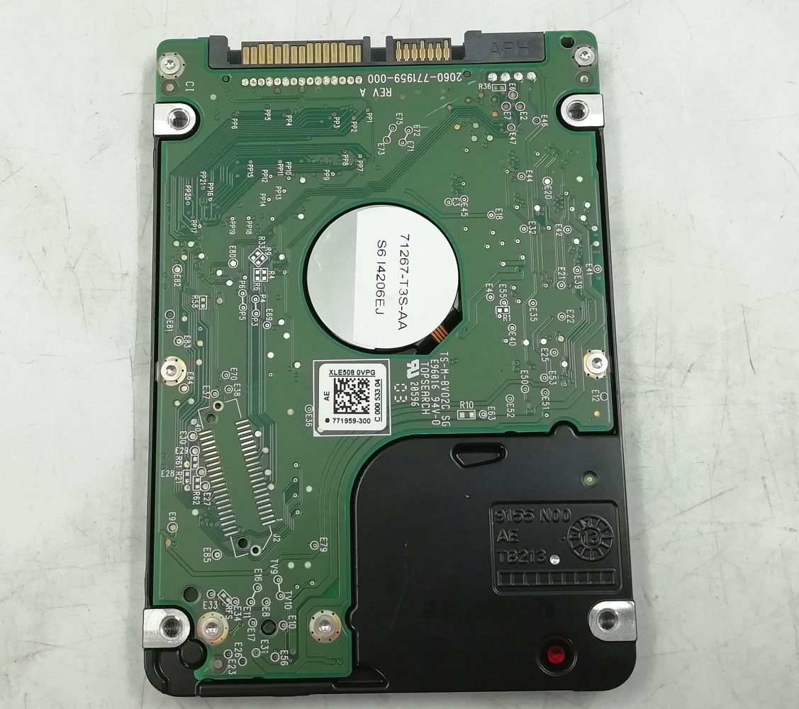 WesternDigital WDC WD3200LPVX-08V0TT5 2.5インチ HDD SATA 320GB 5枚セット 使用時間 ...