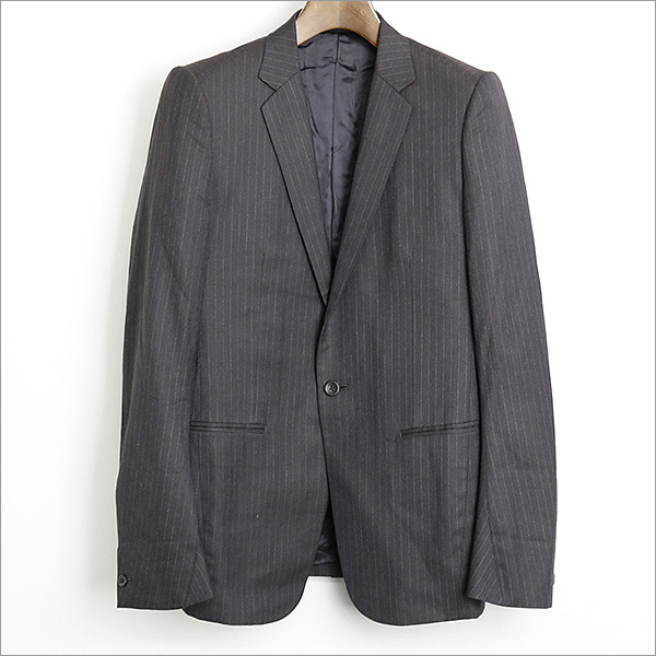 DEVOA デボア ピンストライプテーラードジャケット 46 グレー M(Mサイズ)｜売買されたオークション情報、yahooの商品情報をアーカイブ公開 - オークファン（aucfan.com）