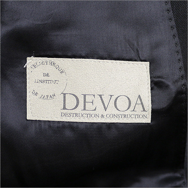 DEVOA デボア ピンストライプテーラードジャケット 46 グレー M(Mサイズ)｜売買されたオークション情報、yahooの商品情報をアーカイブ公開 - オークファン（aucfan.com）