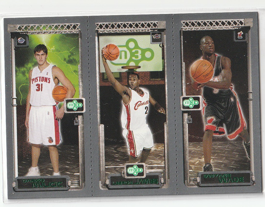 LeBron James 03-04 Topps Mini Matrix 3M RC Rookie Card④ レブロン Dwyane ...